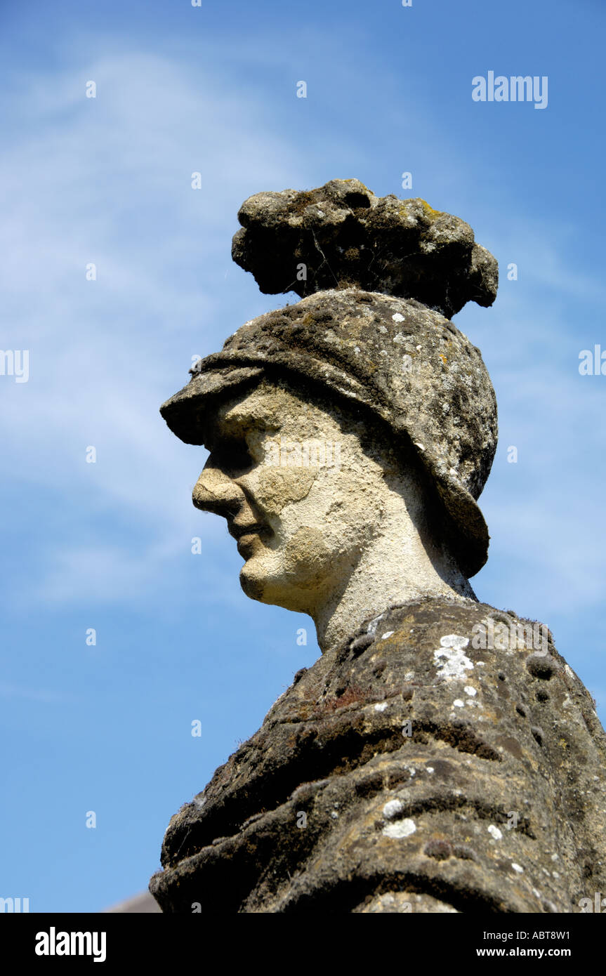 Roman statue Bath spa Somerset England Stock Photo - Alamy