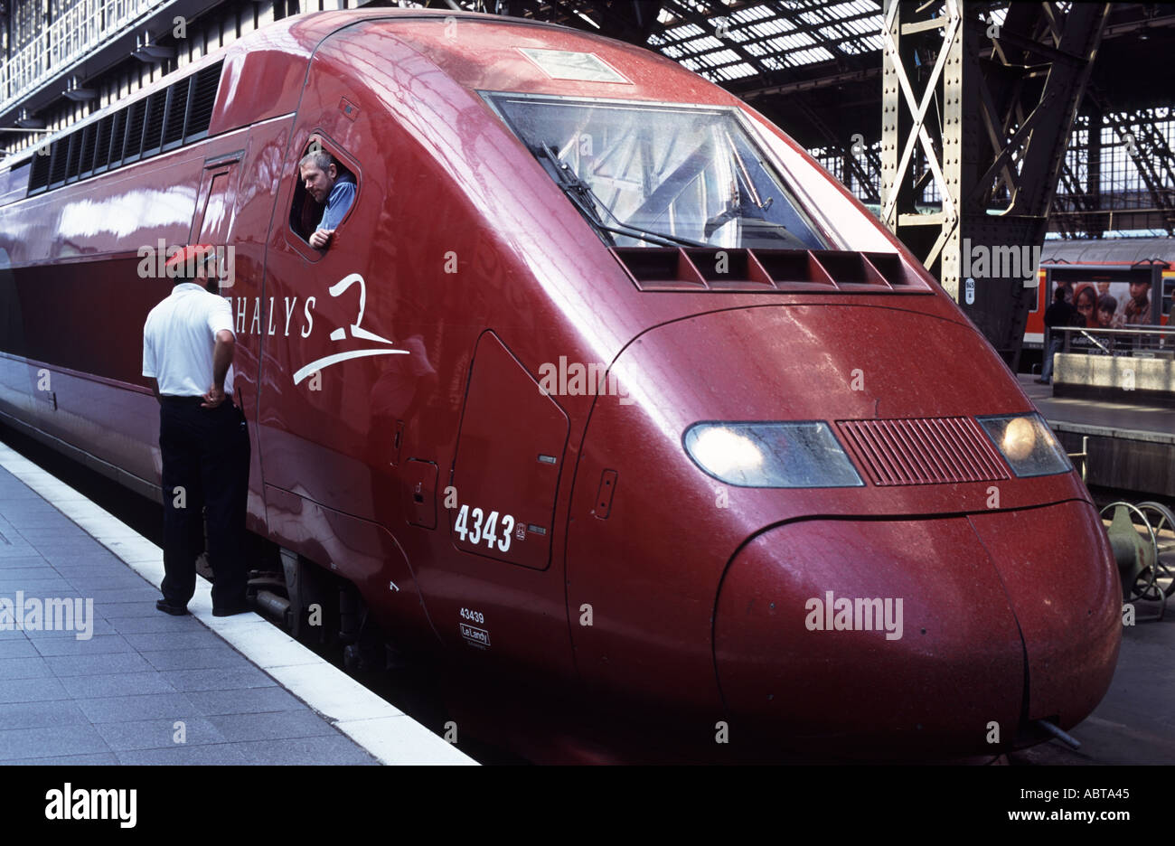 High speed train driver cab hi-res stock photography and images - Alamy