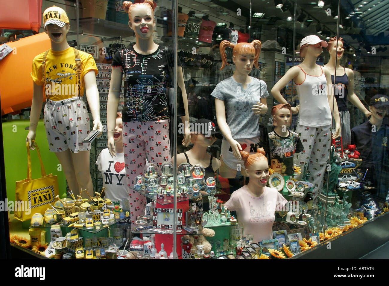 New York City,NY NYC,Manhattan,Broadway,West 50th Street,window display ...