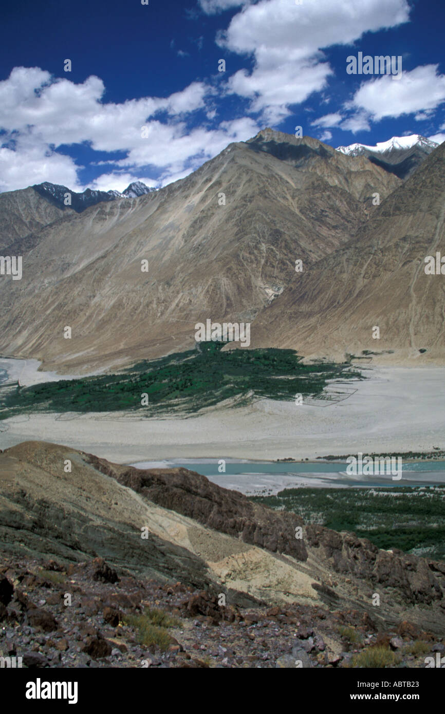 Shyok River in the Nubra Valley of Ladakh India Stock Photo - Alamy