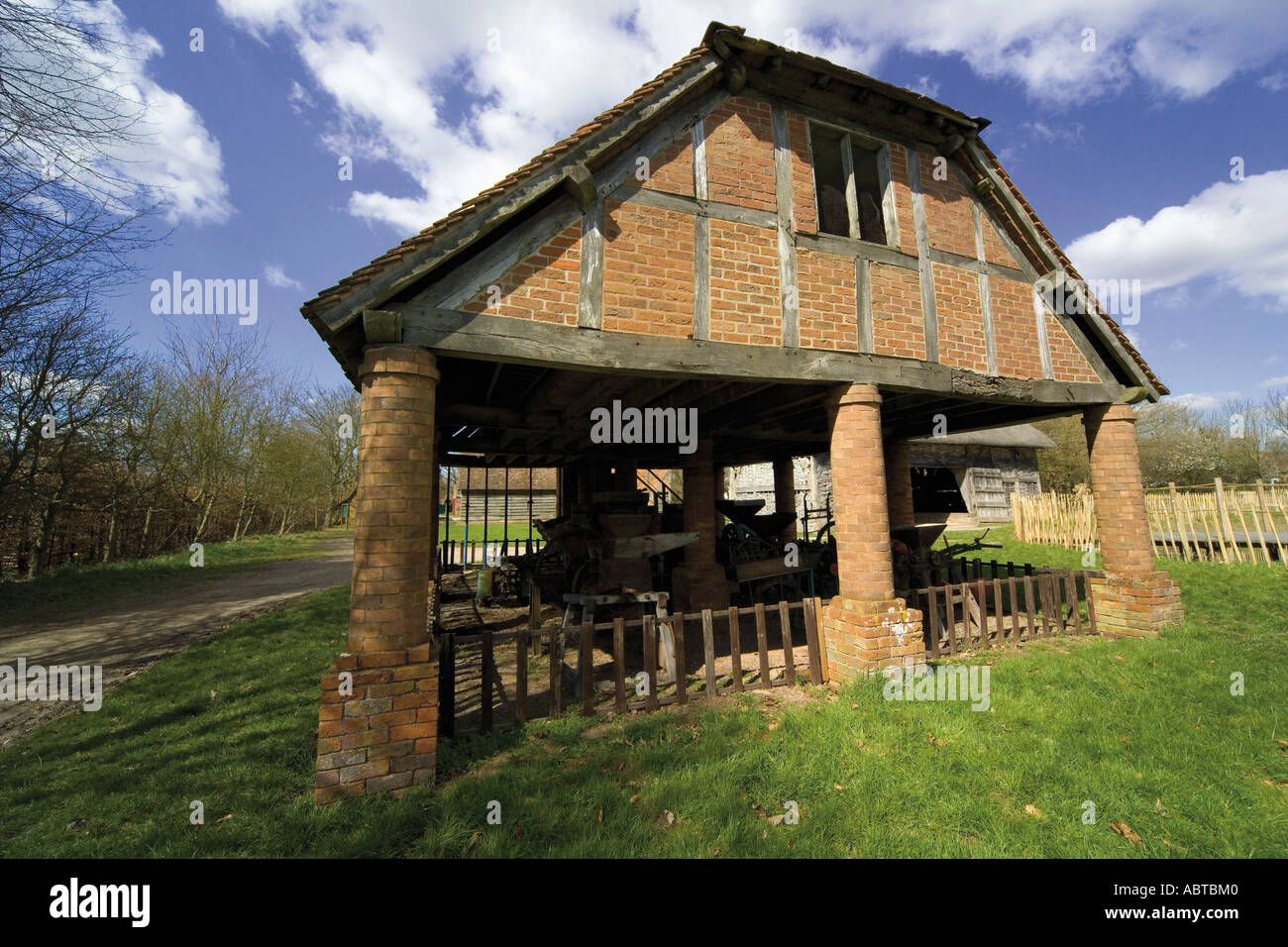 Avoncroft Museum of Historic Buildings Bromsgrove Worcestershire Stock ...