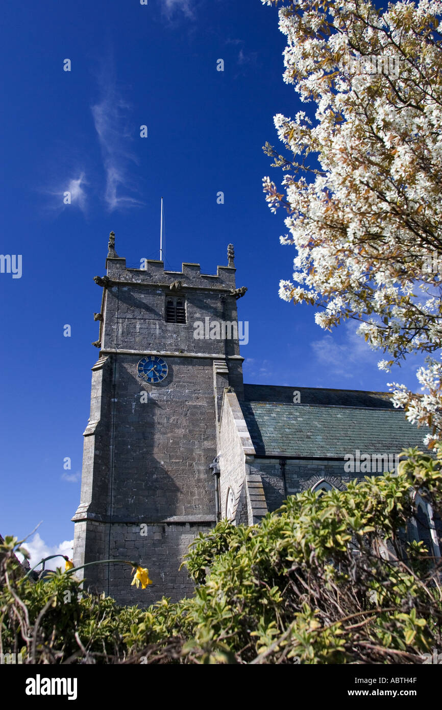Corfe castle church hi-res stock photography and images - Alamy