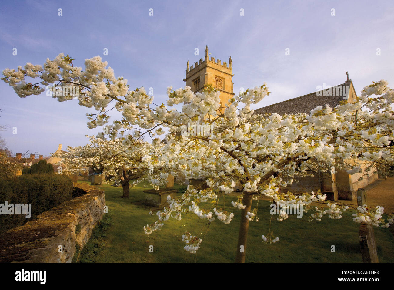 overbury village cotswolds worcestershire midlands england Stock Photo ...