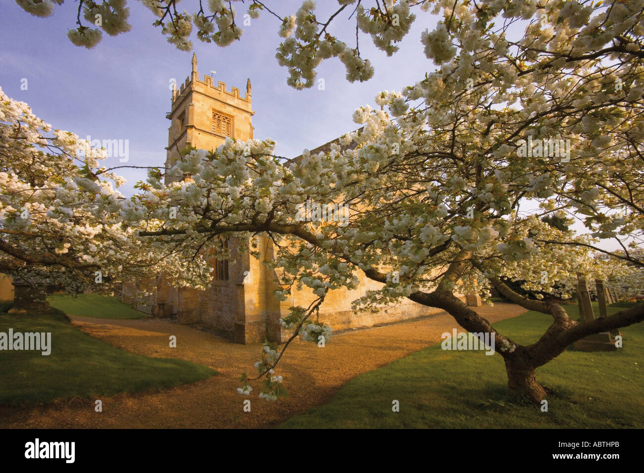 overbury village cotswolds worcestershire midlands england Stock Photo ...