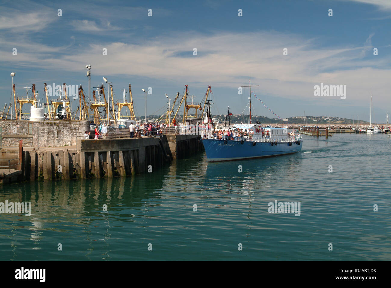 Brixham trawler fleet hi-res stock photography and images - Alamy