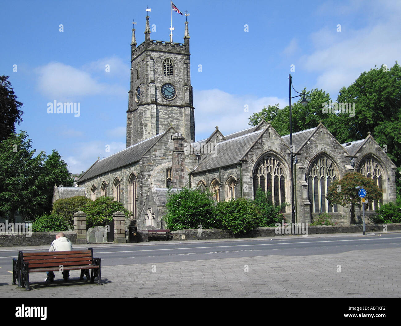 St Eustachius Parish Church in Tavistock Devon Stock Photo: 4232177 - Alamy