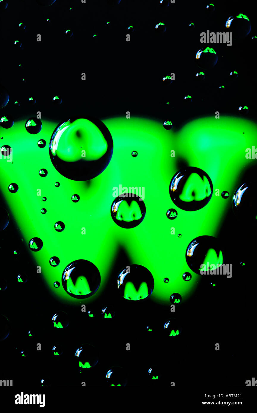 Individual letters and numbers in a colorful assortment to create an ...