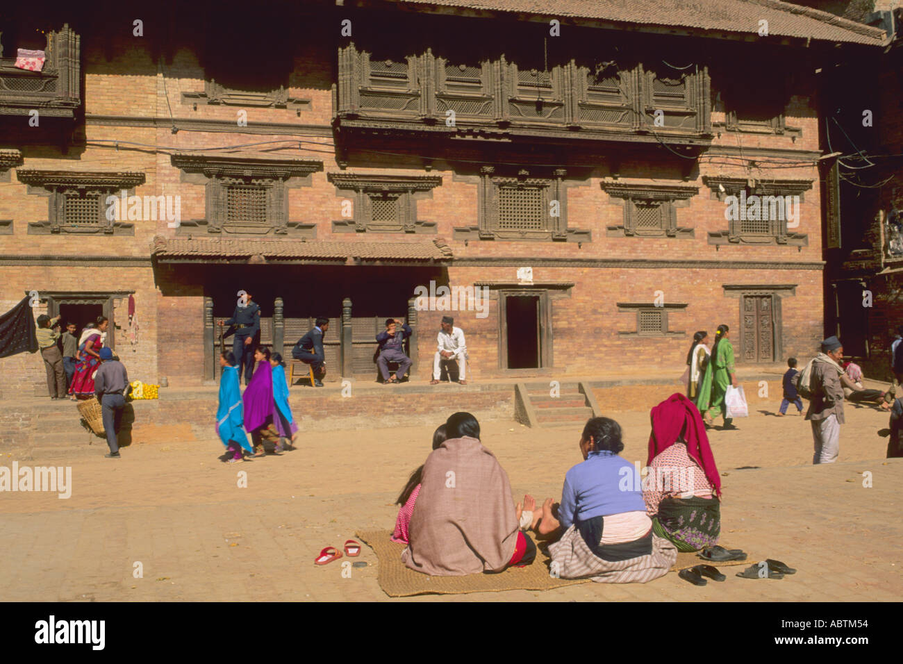 Nepal Kathmandu valley Bhaktapur Tachapal Tol Stock Photo - Alamy