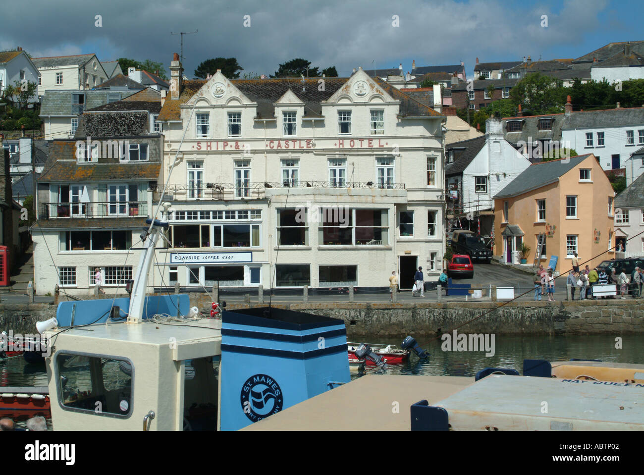 Floating ship cornwall hi-res stock photography and images - Alamy