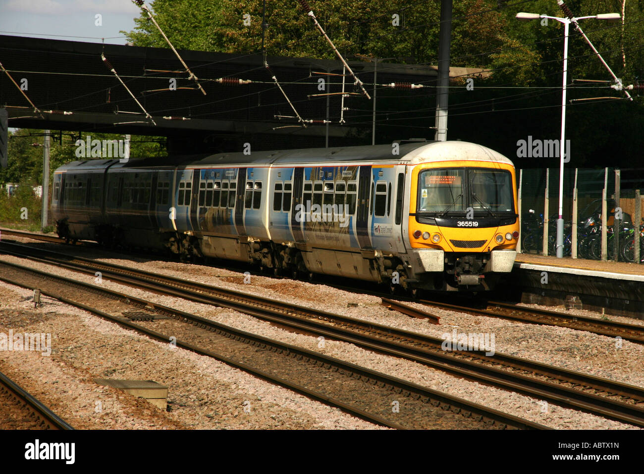First Capital Connect Commuter Train at Huntingdon Station Stock Photo ...