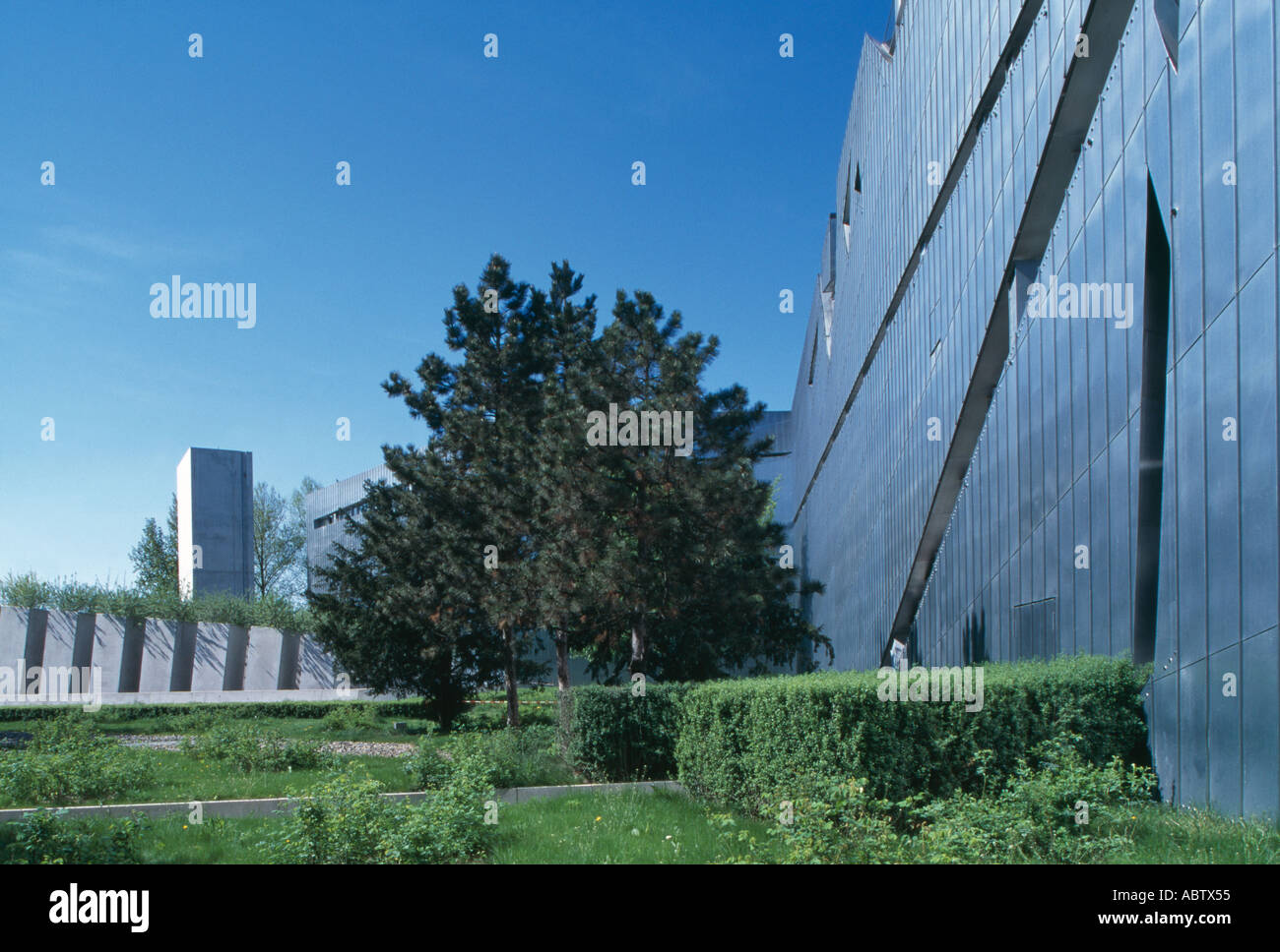 Architecture libeskind holocaust museum hi-res stock photography and ...