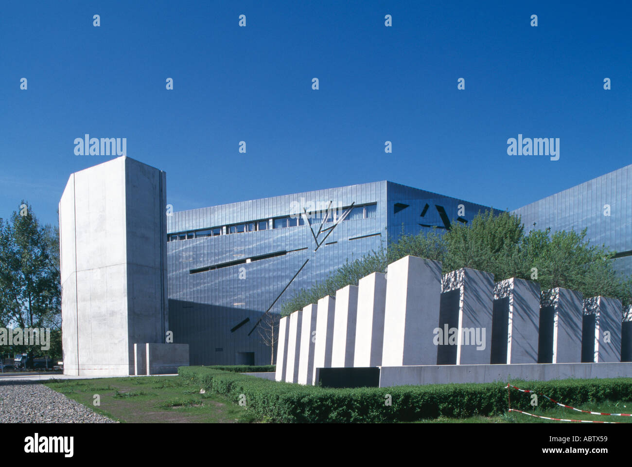 Architecture libeskind holocaust museum hi-res stock photography and ...