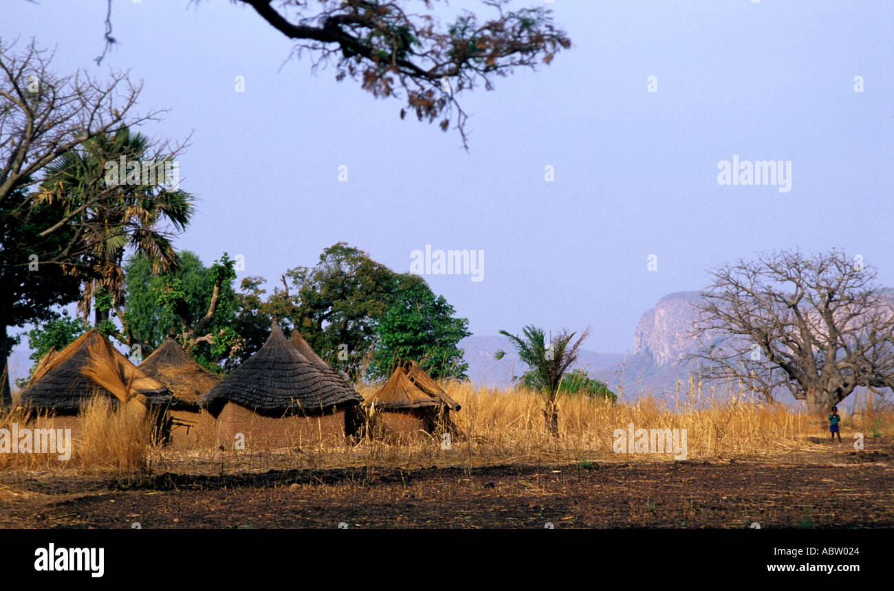 Village Burkino Faso West Africa Stock Photo - Alamy