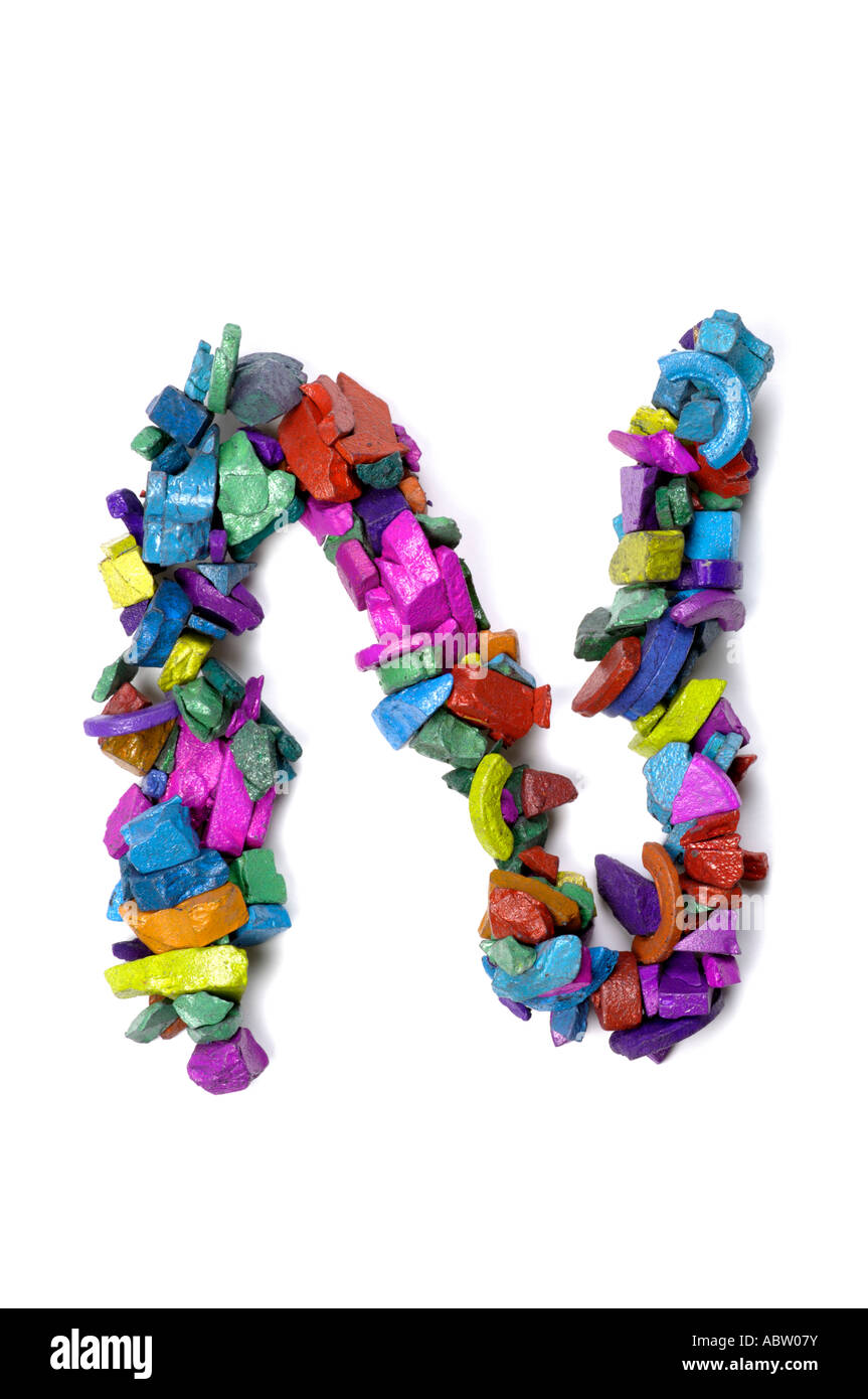 Alphabet n hi-res stock photography and images - Alamy