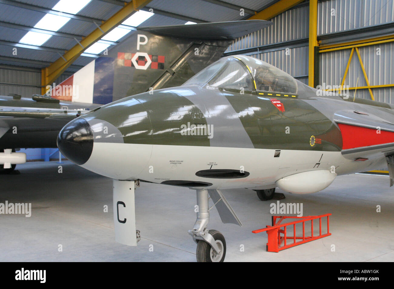 Hawker Hunter Fighter Stock Photo - Alamy