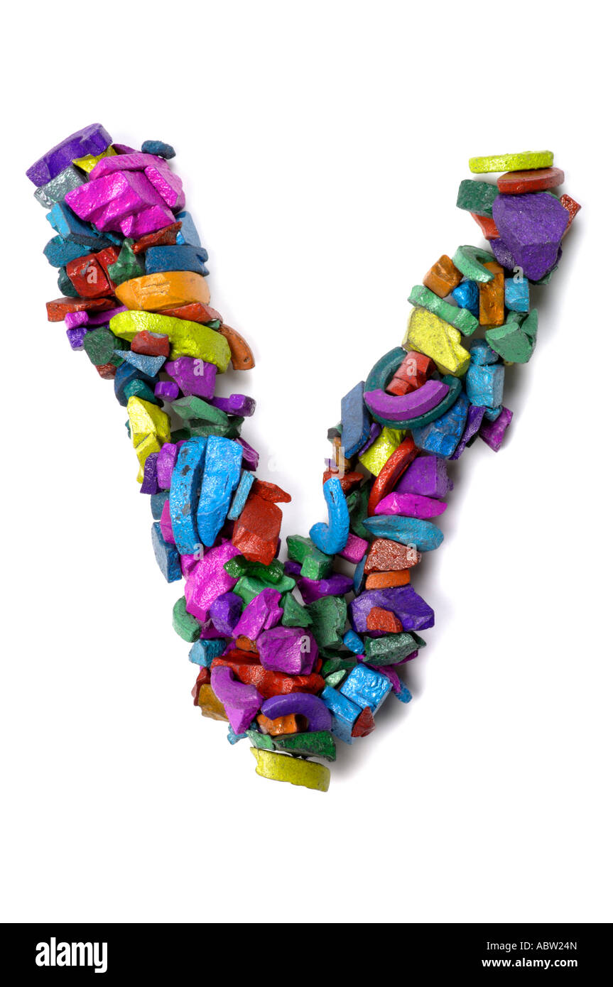 Alphabet v hi-res stock photography and images - Alamy