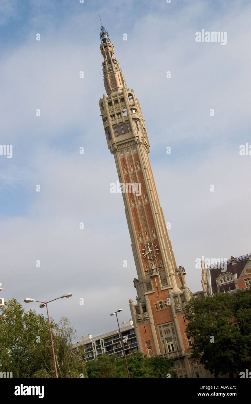 Lille belfry hotel de ville hi-res stock photography and images - Alamy