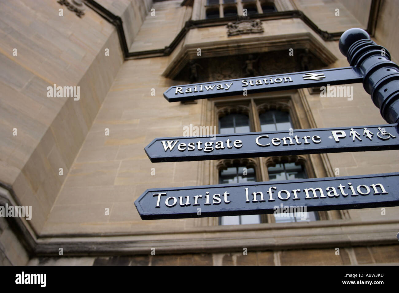 Tourist Information Sign Stock Photo - Alamy