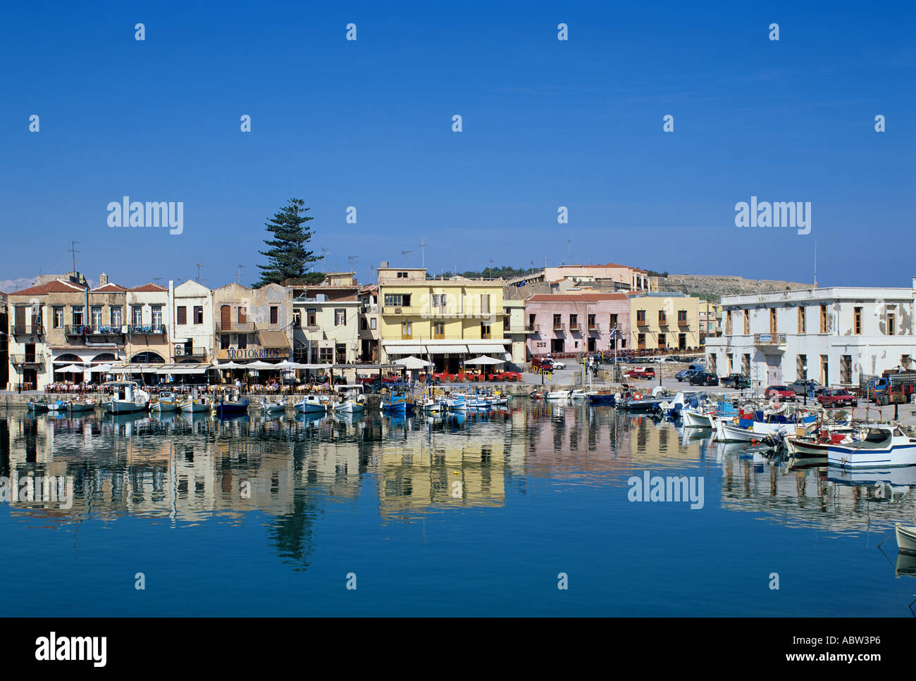 Greece Kreta Crete Rethimnon Stock Photo - Alamy