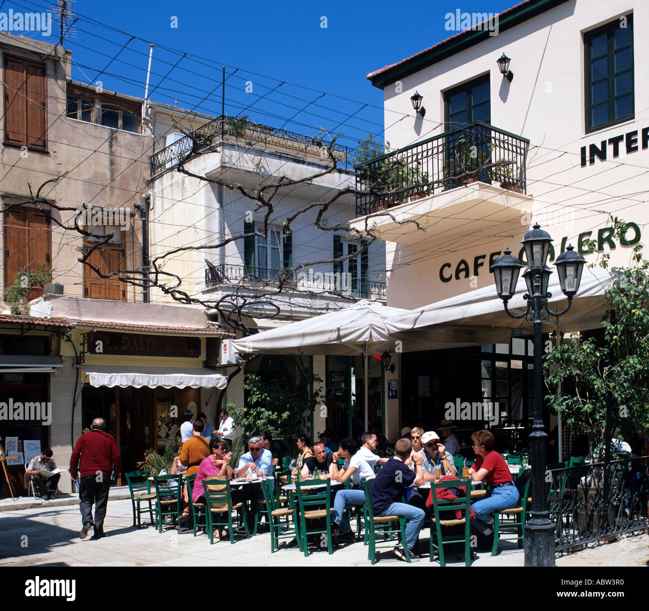 Greece Kreta Crete Rethimnon Stock Photo - Alamy