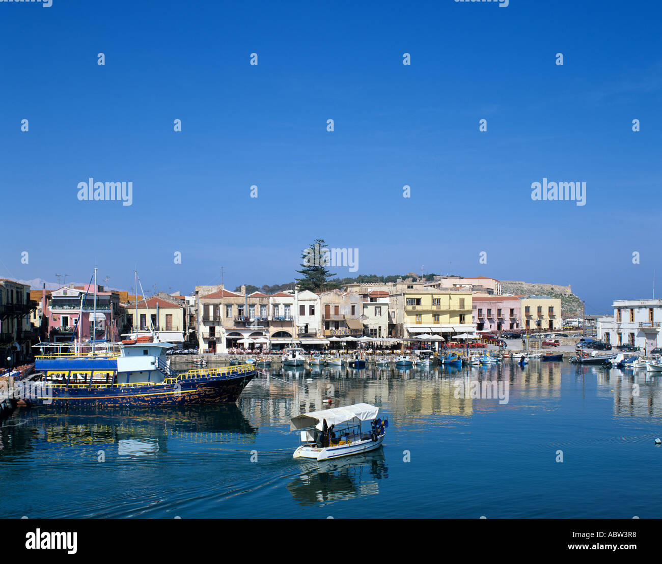 Greece Kreta Crete Rethimnon Stock Photo - Alamy