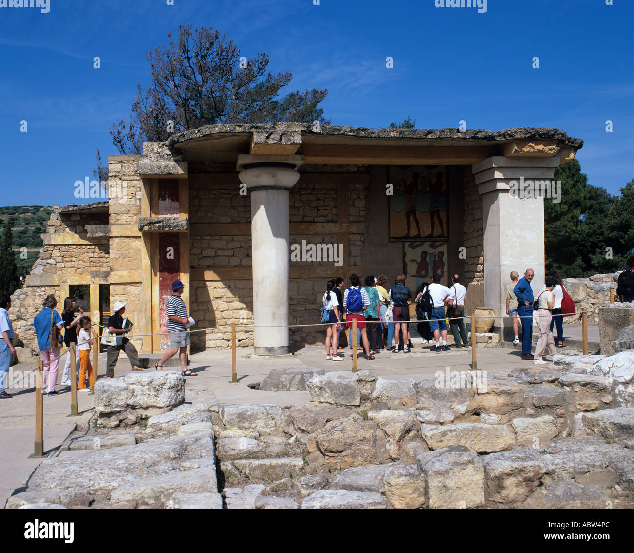 Greece Kreta Crete Knossos Stock Photo - Alamy