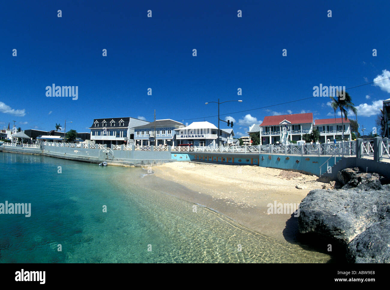 Grand Cayman George Town Harbour and Waterfront Stock Photo - Alamy