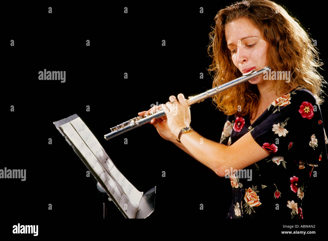 Flute lessons hi-res stock photography and images - Alamy