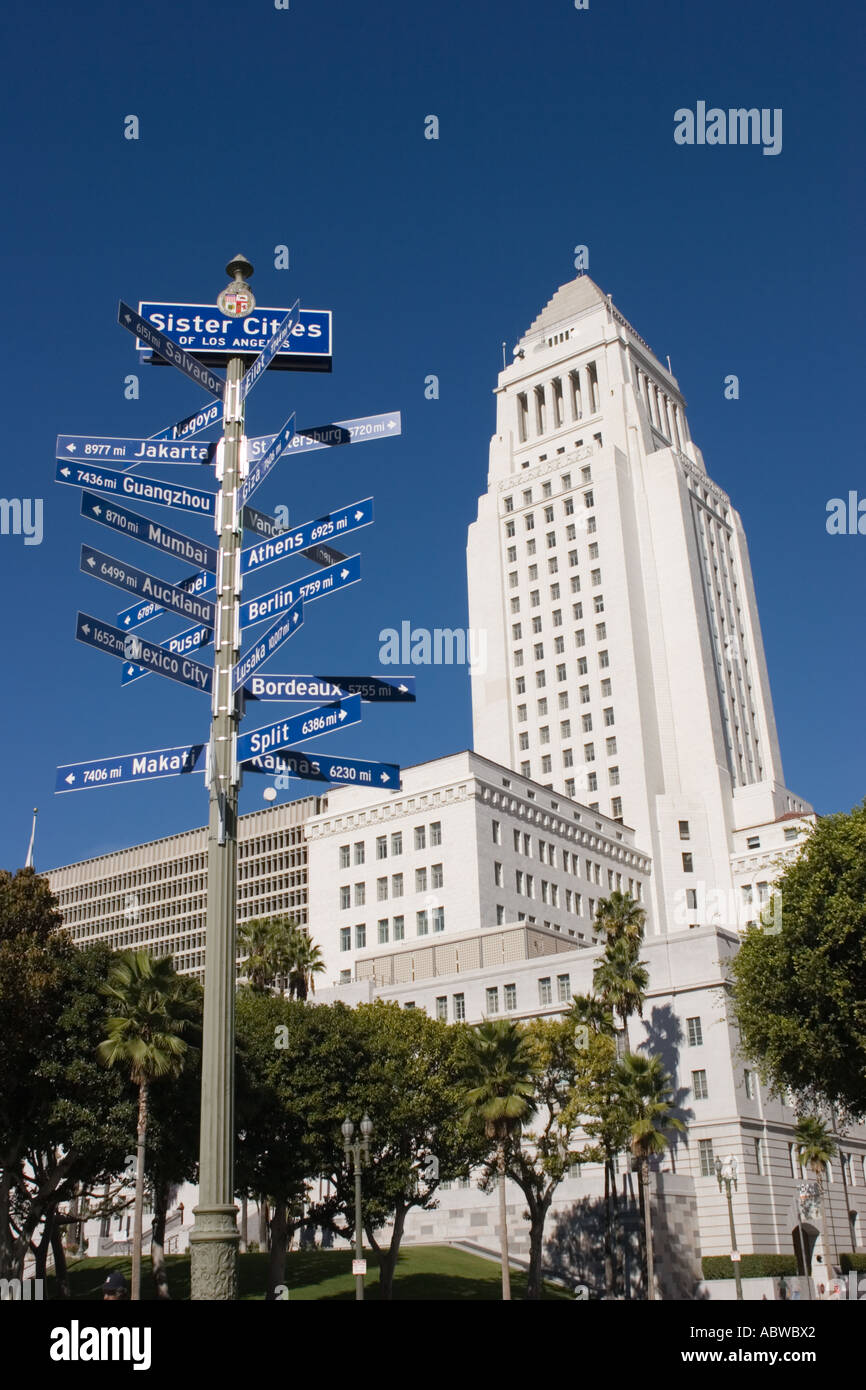 Los Angeles, City Hall, Government Stock Photo - Alamy
