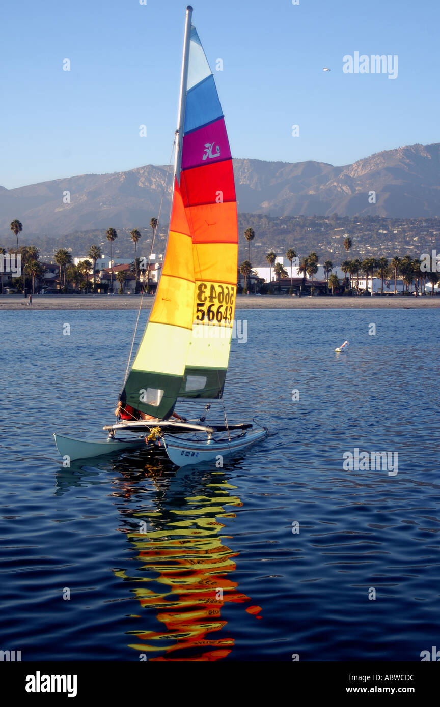 Rainbow sail hi-res stock photography and images - Alamy