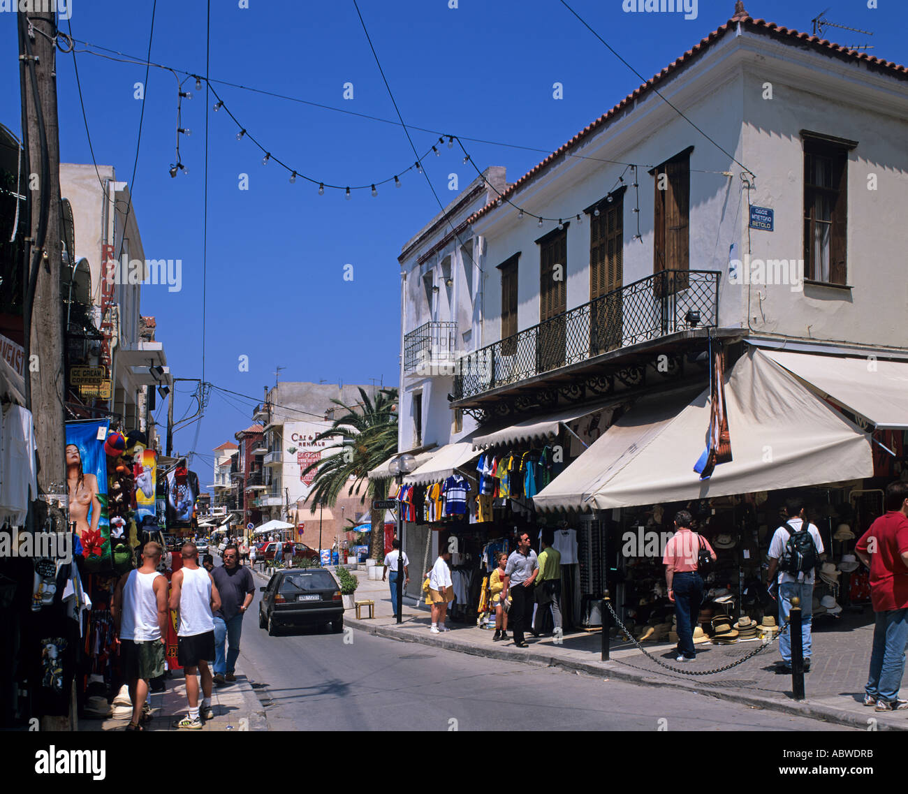 Greece Kreta Crete Chanion Chania Hania Stock Photo - Alamy