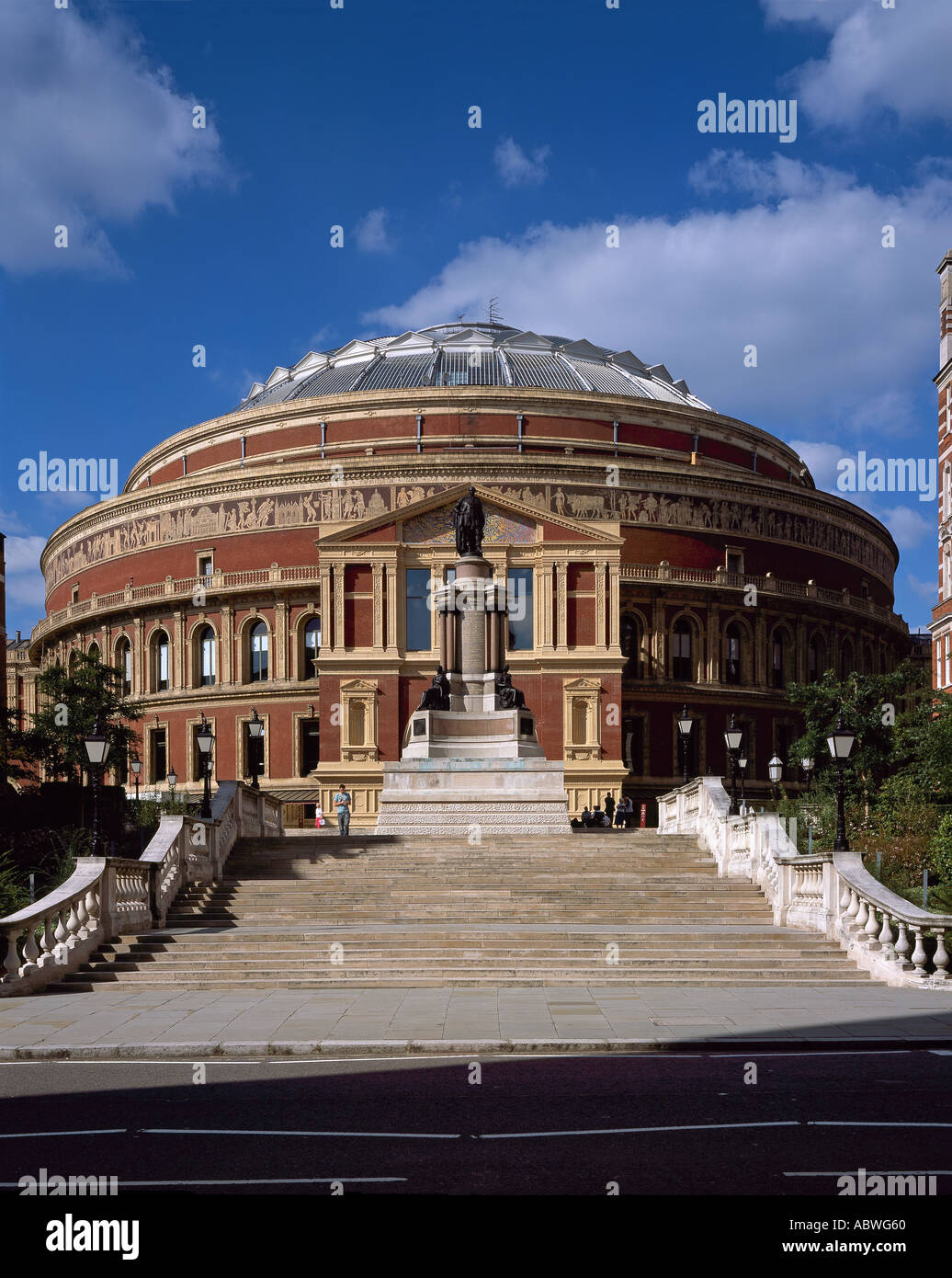 London Buildings, Royal Albert Hall with new South Porch, South ...