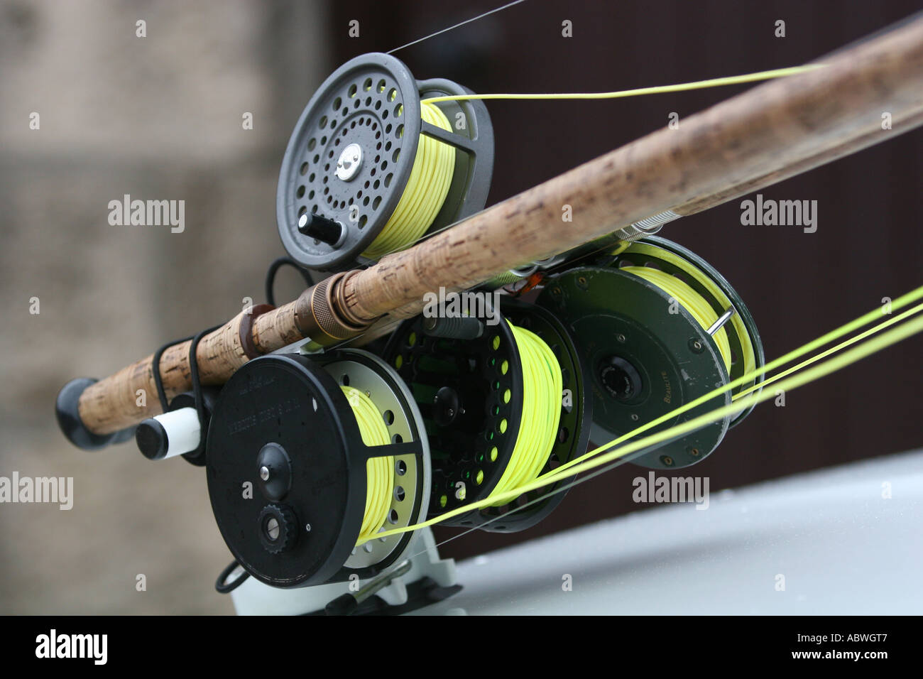 Salmon rods hi-res stock photography and images - Alamy