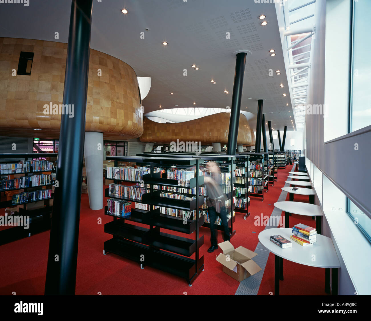 Peckham Library, London, 1999. Winner of Stirling Prize 2000. Public ...