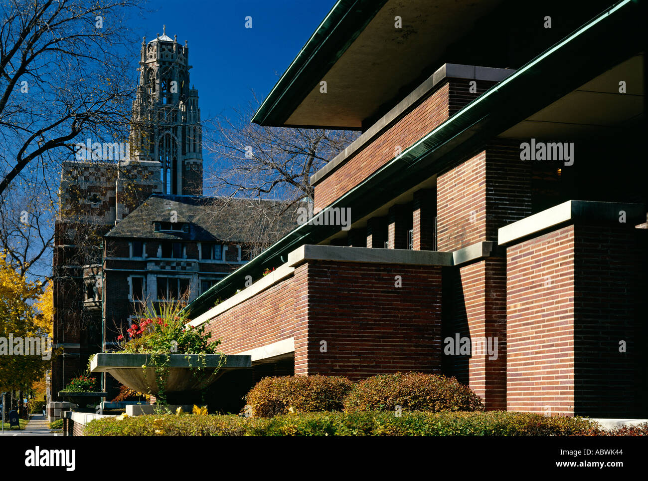 Frank lloyd wright residential architecture building buildings building ...