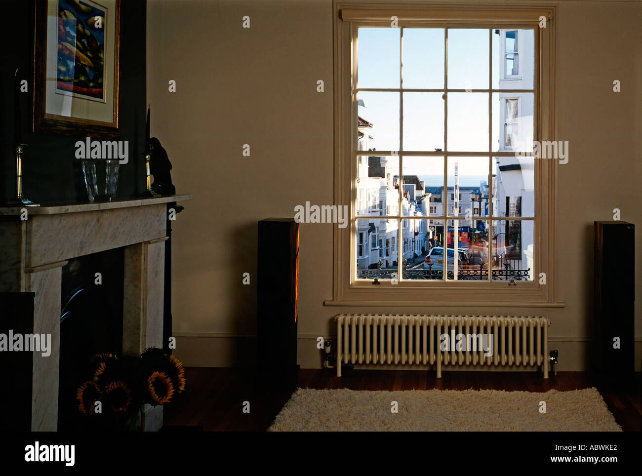 Refurbished House, Brighton, England. Living room. Architect: Helen ...