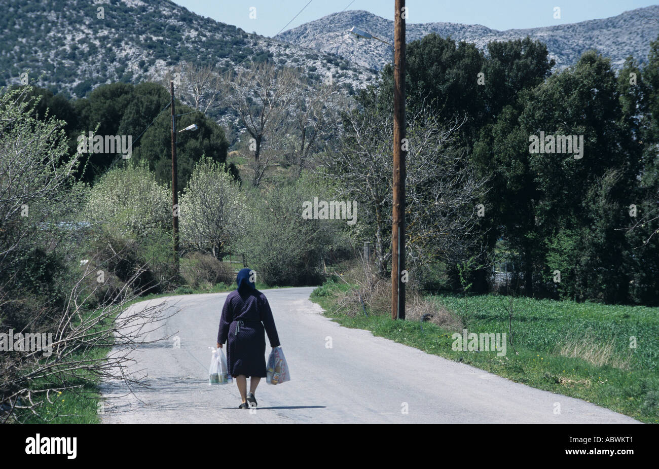 Old people crete kreta alte hi-res stock photography and images - Alamy