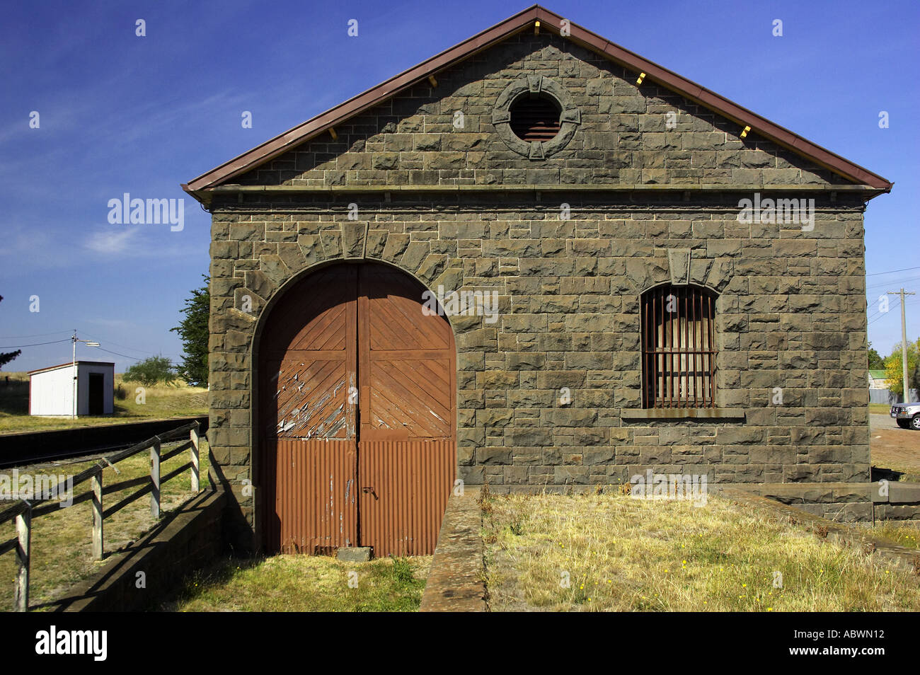 Historic Taradale Railway Station Victoria Australia Stock Photo - Alamy