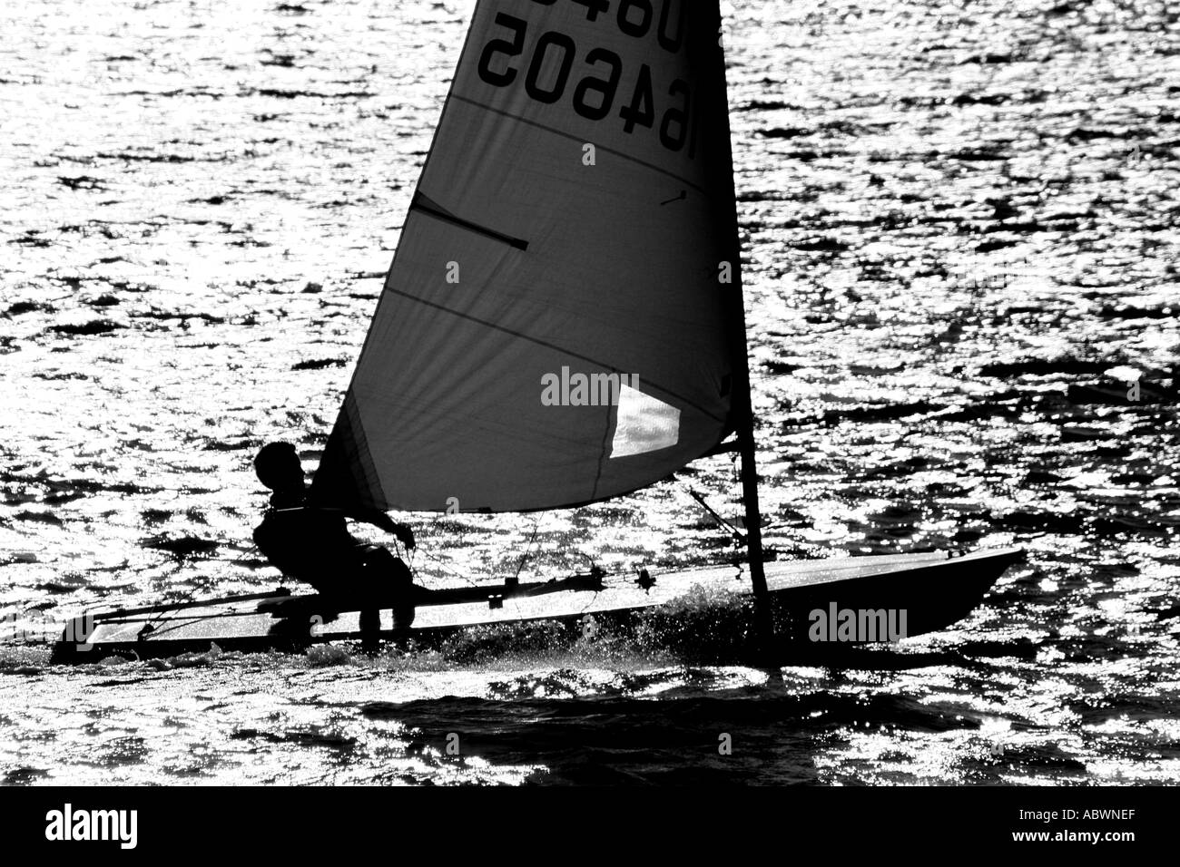 Sailing at Weir Wood Reservoir Sussex Stock Photo - Alamy