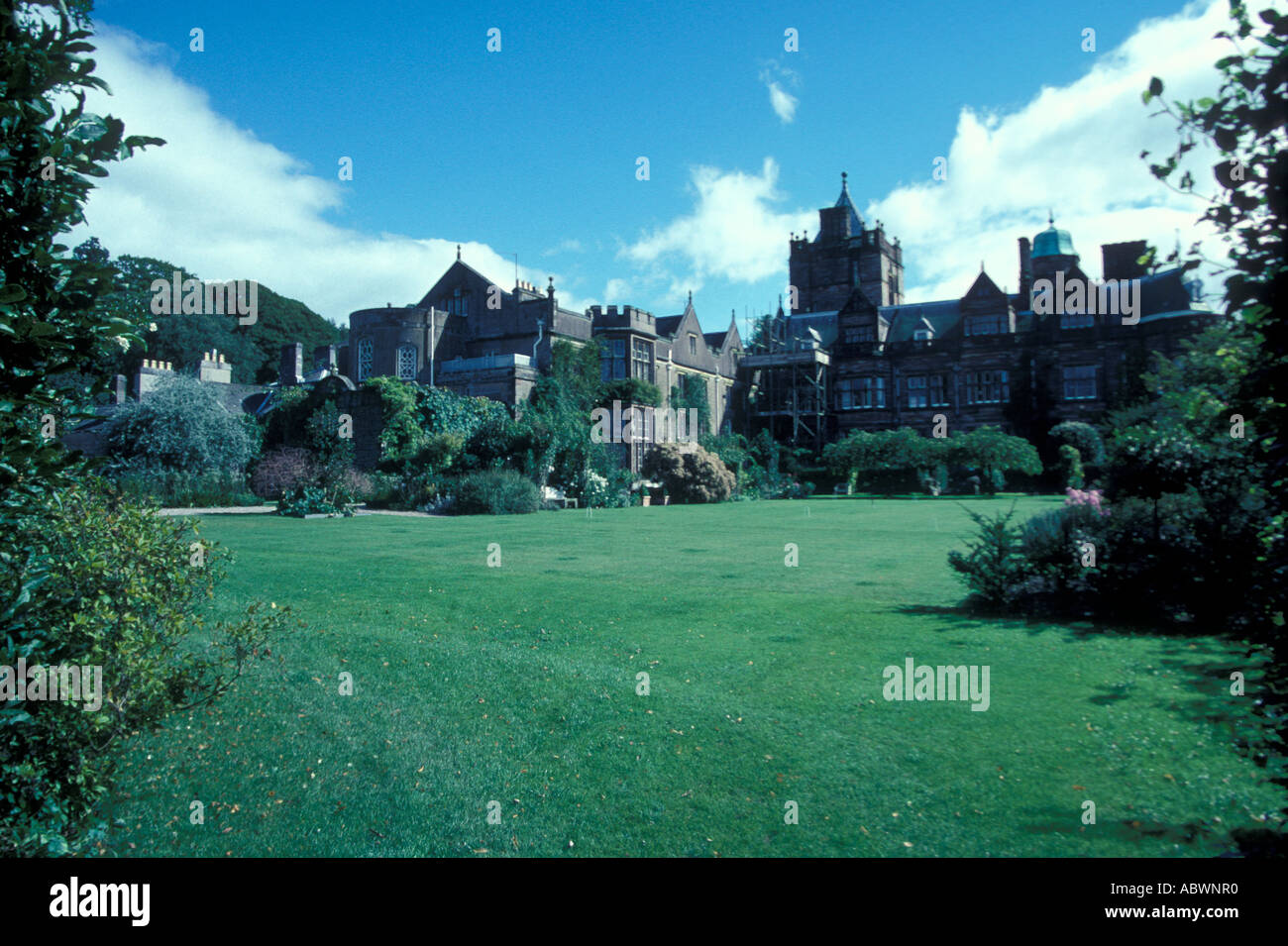 Holker Hall country house Cumbria England UK Stock Photo - Alamy