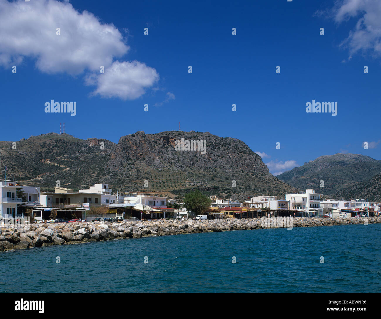 Greece Kreta Crete Paleochora Stock Photo - Alamy