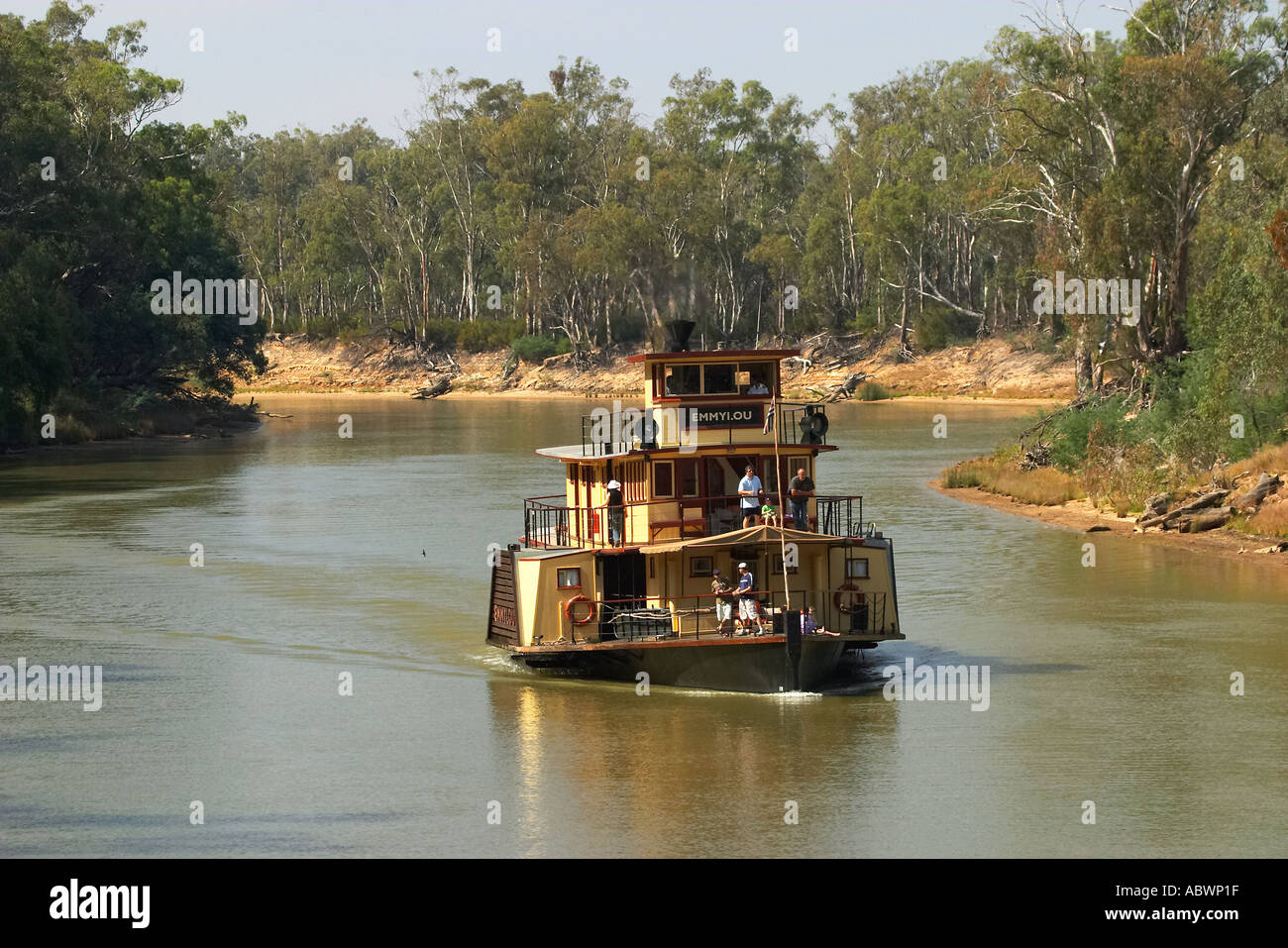 Emmylou Paddle Steamer Murray River Echuca Victoria New South Wales ...