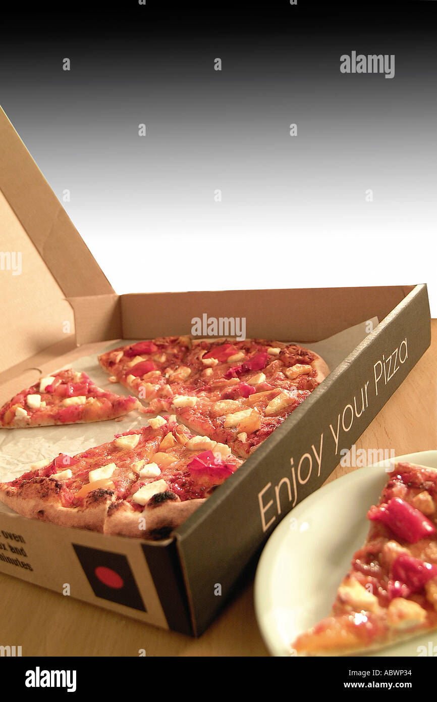 pizza in a box Stock Photo - Alamy