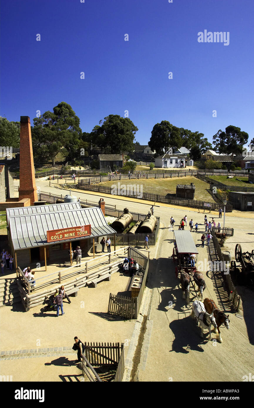 Sovereign Hill Ballarat Victoria Australia Stock Photo - Alamy