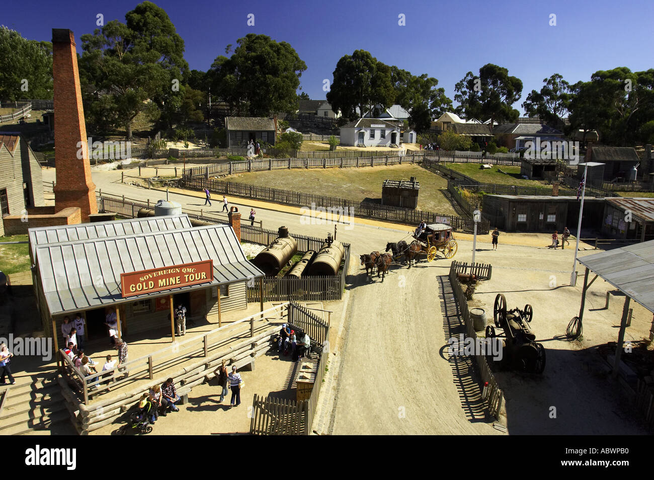 Sovereign Hill Ballarat Victoria Australia Stock Photo - Alamy