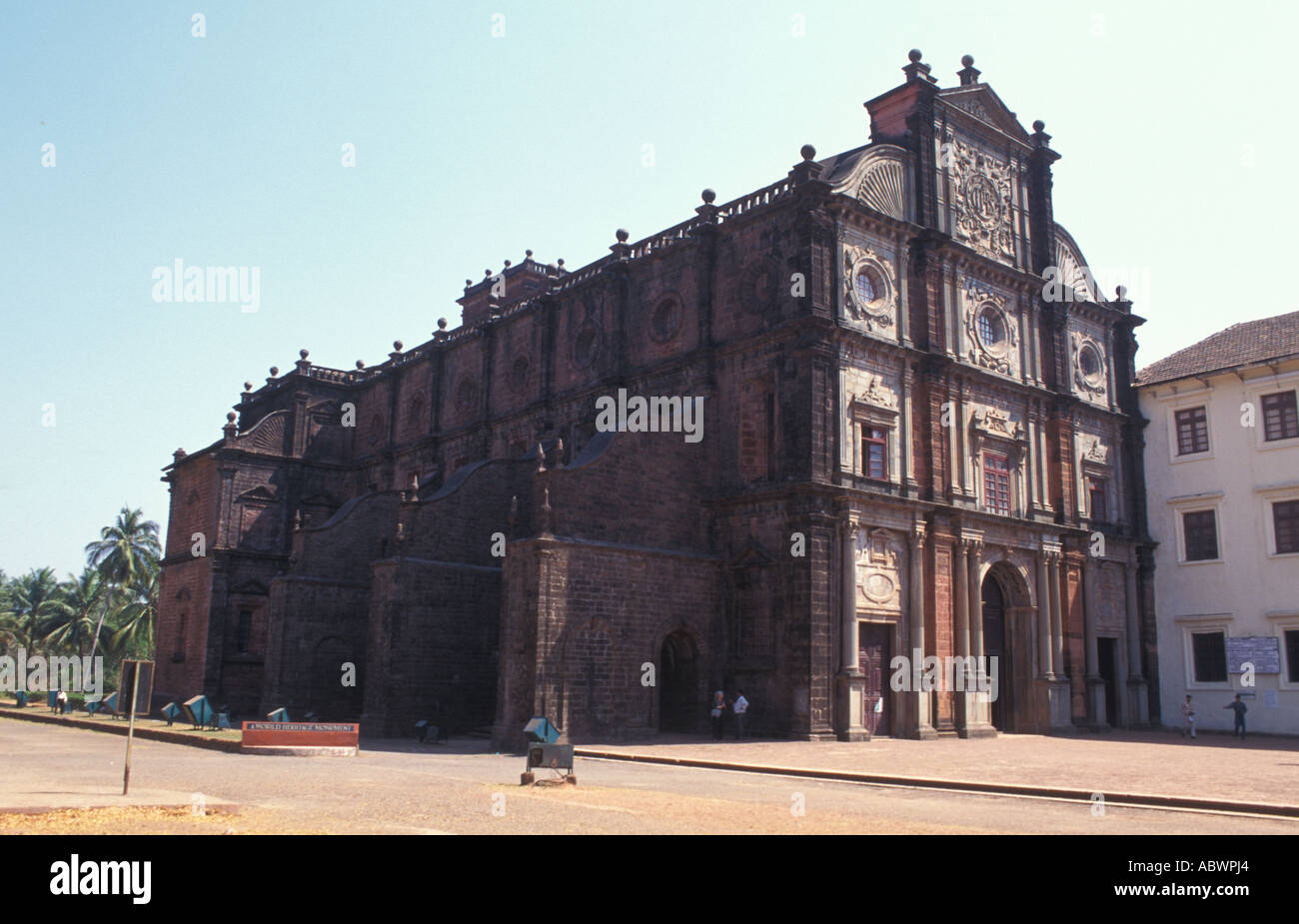 Basilica of Bom Jesus Old Goa India Asia Stock Photo - Alamy