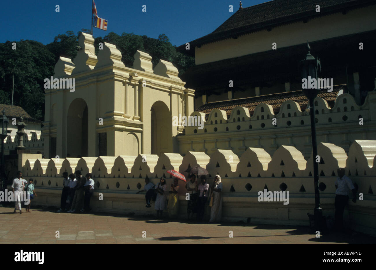 Temple of the Tooth Kandy Sri Lanka Asia Stock Photo - Alamy