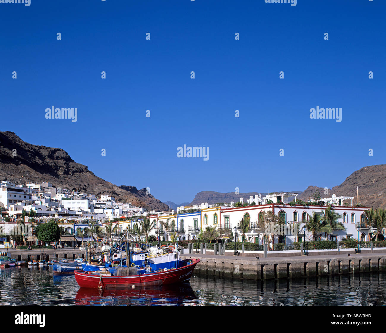 Harbour at puerto de morgan hi-res stock photography and images - Alamy