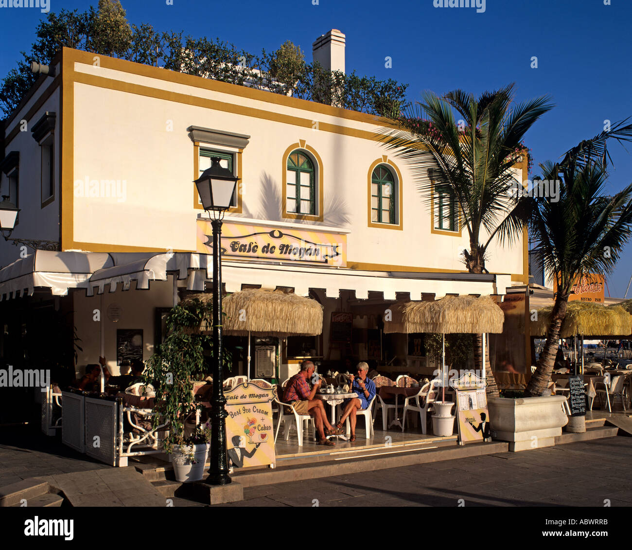 Spain Canary Canaries Puerto Morgan Stock Photo - Alamy