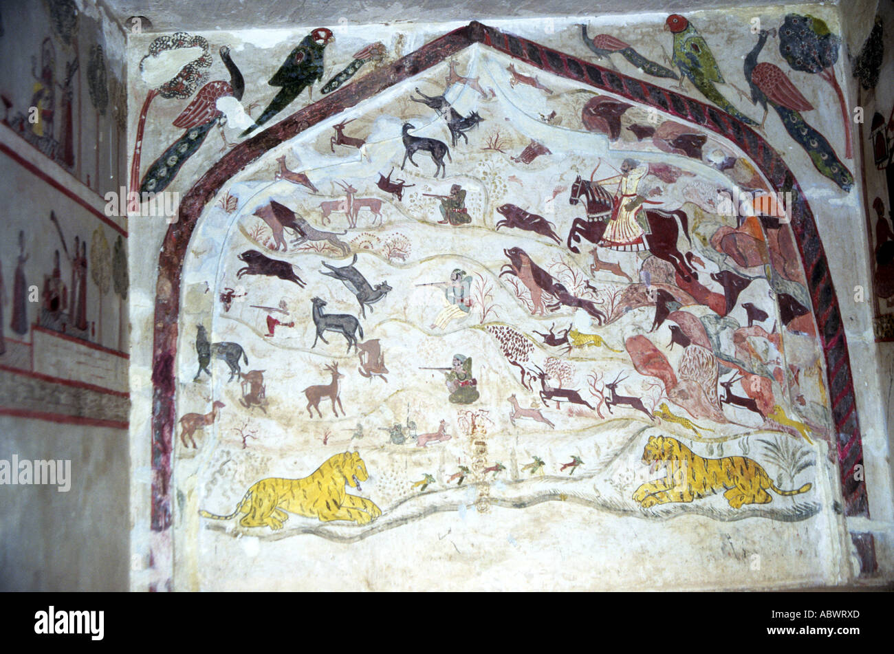 Ancient wall paintings hi-res stock photography and images - Alamy